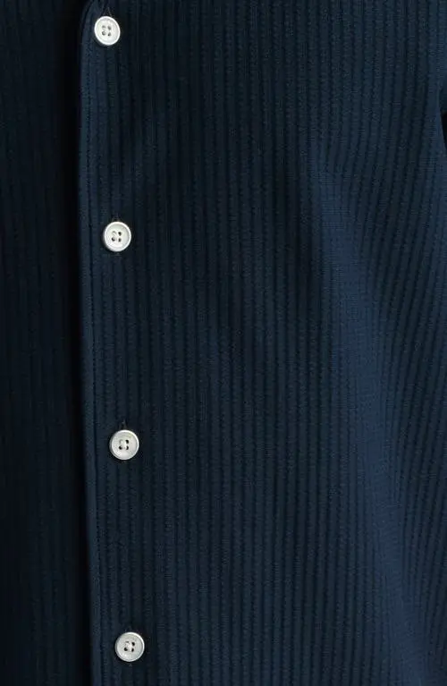 REISS Kadin Short Sleeve Stretch Button-up Shirt