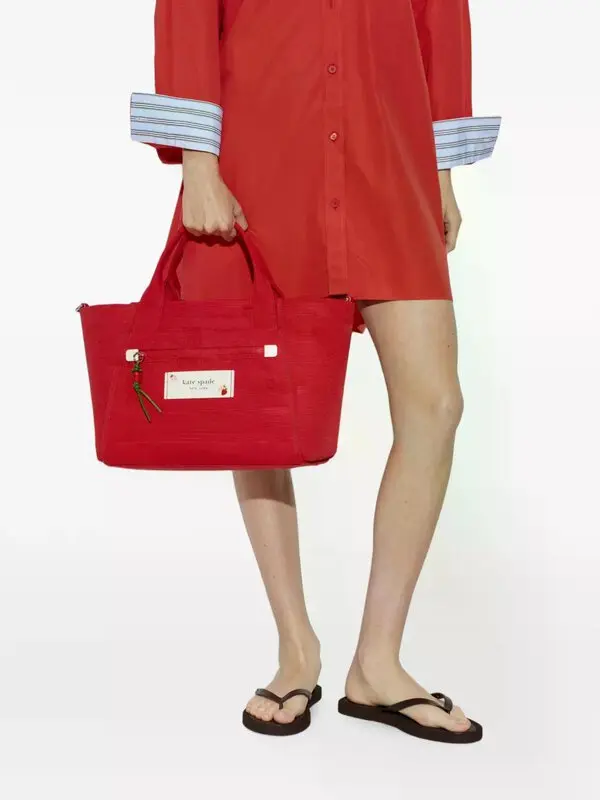 Kate Spade New York Dash Logo-patch Tote Bag