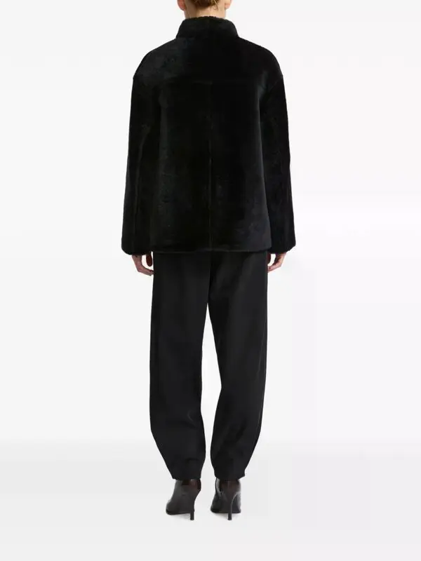 YVES SALOMON Shearling Button-up Jacket