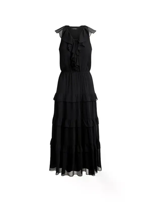 Ralph Lauren Ruffled Maxi Dress