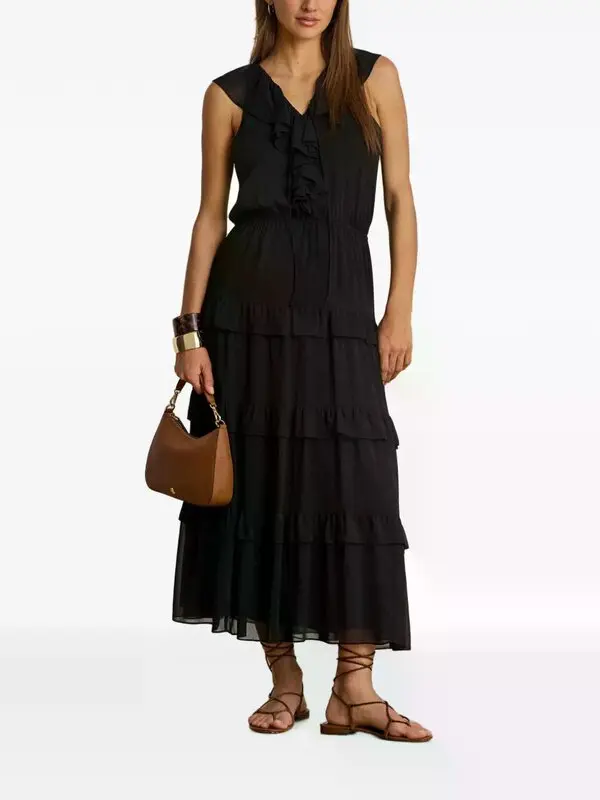 Ralph Lauren Ruffled Maxi Dress