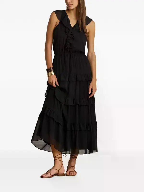 Ralph Lauren Ruffled Maxi Dress