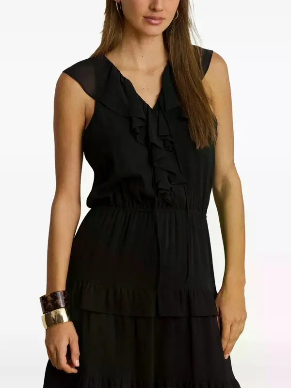 Ralph Lauren Ruffled Maxi Dress