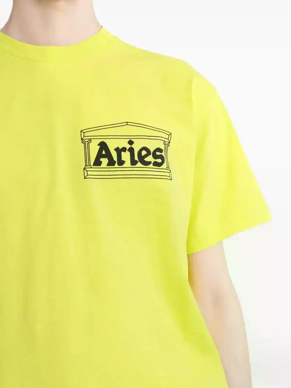 Aries Logo Print T-shirt