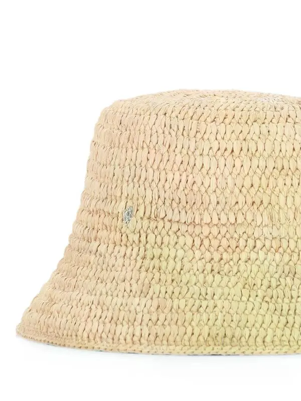 Helen Kaminski Woven Raffia Bucket Hat - Neutrals
