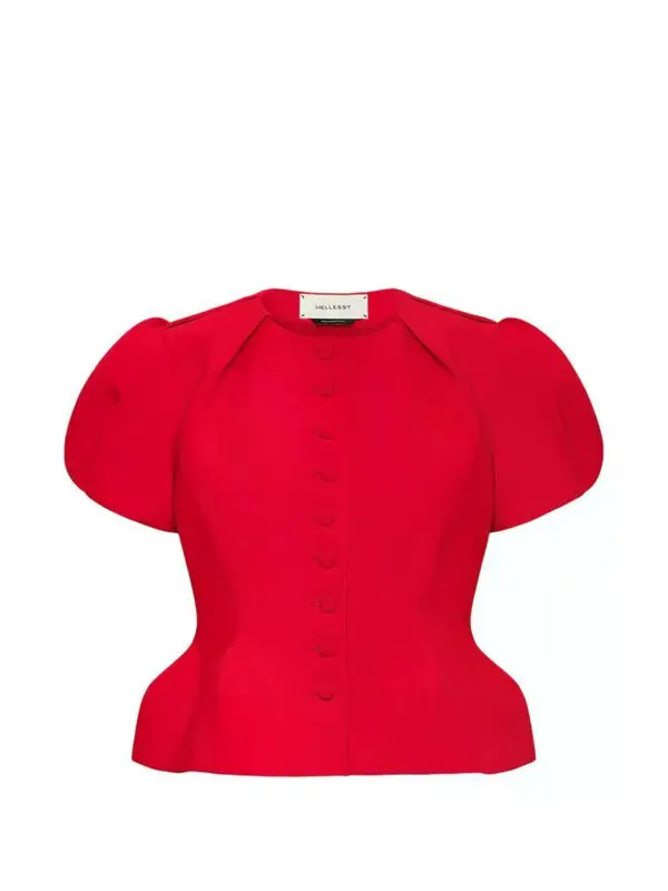 Hellessy Hellesy Puff-sleeve Peplum Jacket