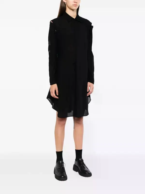 Yohji Yamamoto Deconstructed Ribbon Dress