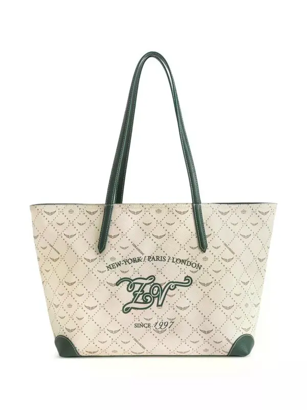 Zadig&Voltaire Shopper Monogram Tennis Bag - Neutrals