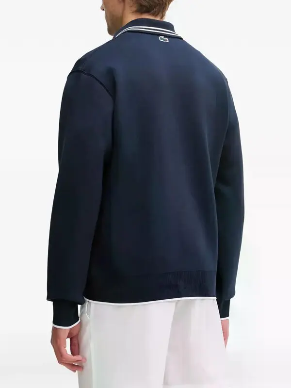 Lacoste Quarter-zip Polo-collar Sweatshirt