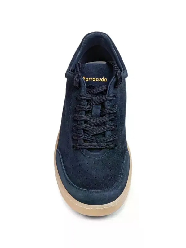 BARRACUDA Suede Lace-up Sneakers - Blue