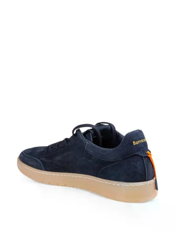 BARRACUDA Suede Lace-up Sneakers - Blue