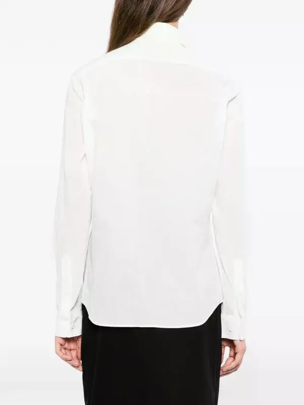 Yohji Yamamoto Detachable Collar Patch Pocket Shirt