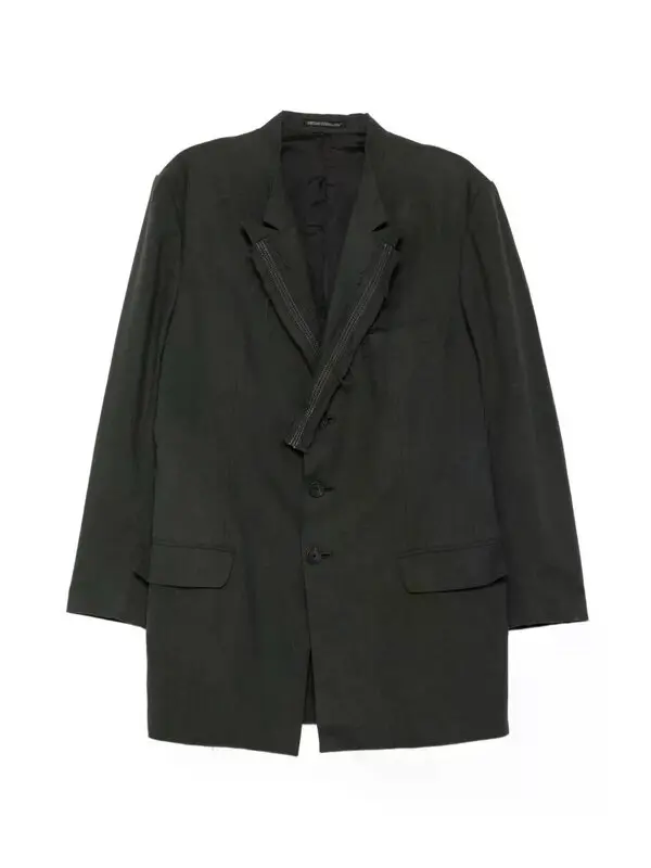Y'S YOHJI YAMAMOTO Embroidered Long Jacket