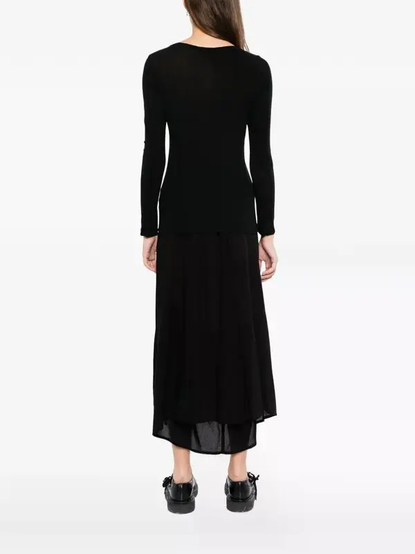 Yohji Yamamoto Cotton Long-sleeve T-shirt