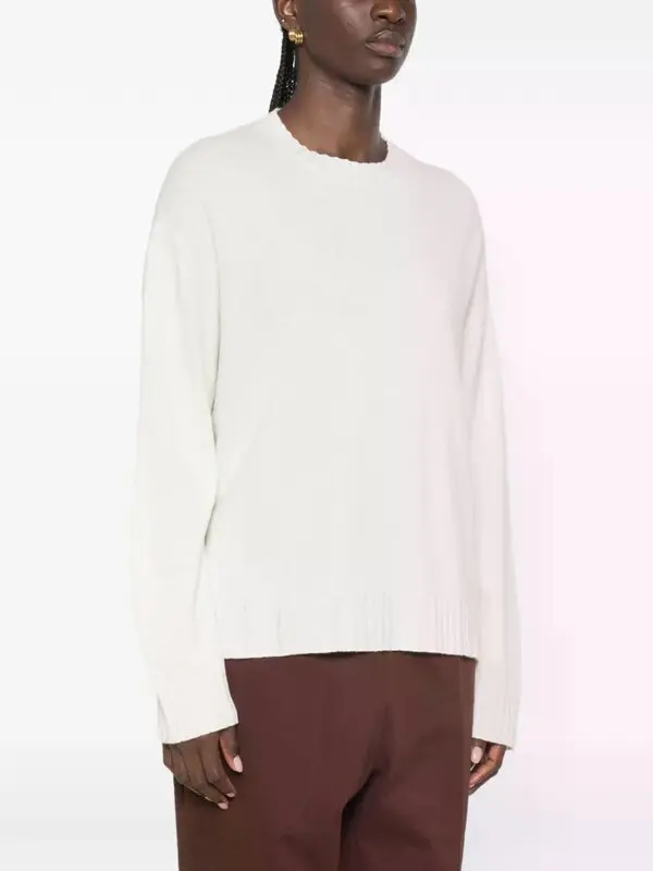 Fabiana Filippi Ribbed-trim Crew-neck Sweater