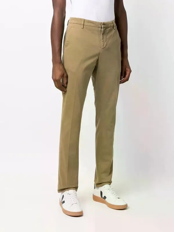 DONDUP Jetted-pocket Cotton Chinos