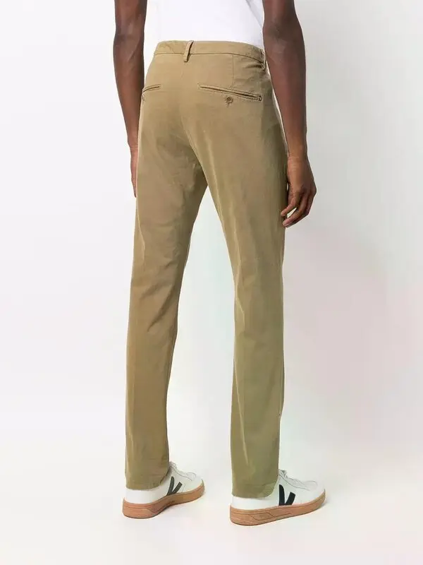 DONDUP Jetted-pocket Cotton Chinos