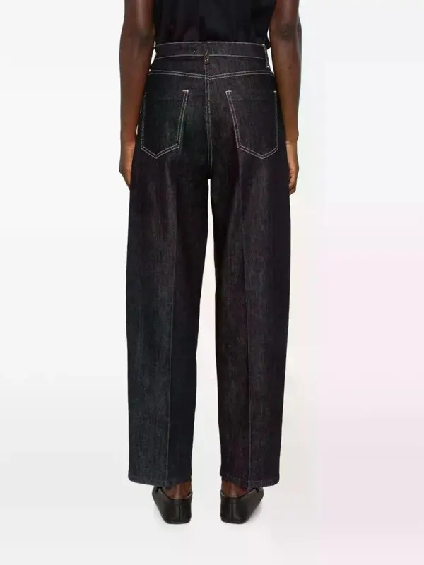 Fabiana Filippi Indigo Contrast Stitch Jeans