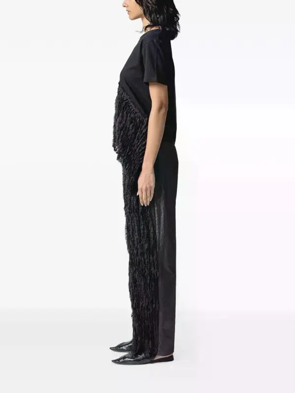 MULLER OF YOSHIOKUBO Ruffle Panelled Trousers
