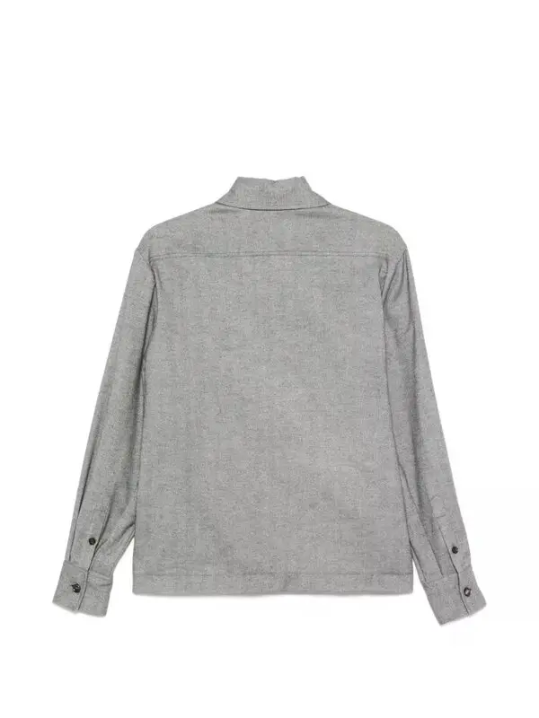 Kiton Herringbone Pocket Shirt