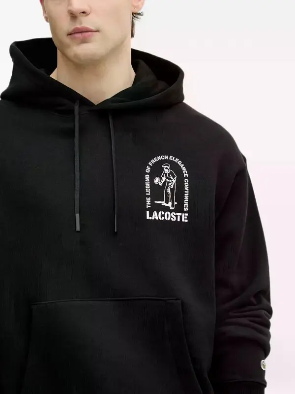 Lacoste Graphic Print Hoodie