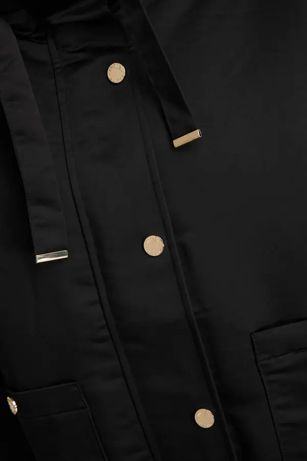 Maje Shell Hooded Jacket