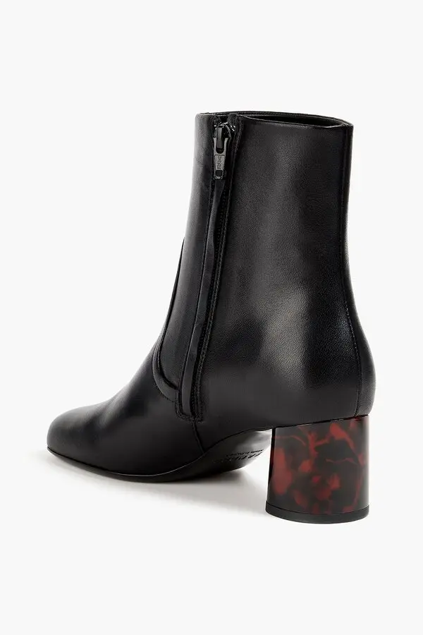 Sandro Leather Ankle Boots