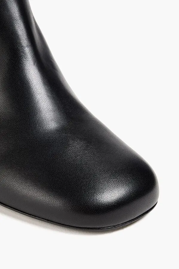 Sandro Leather Ankle Boots