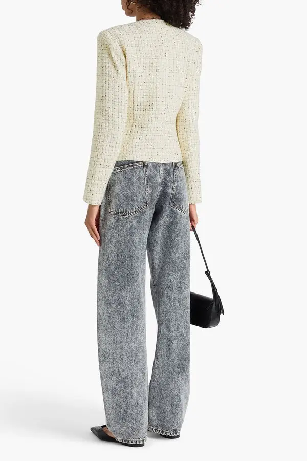 ANINE BING Anitta Metallictweed Jacket