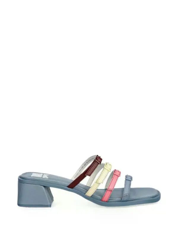 Camper Twins Block-heel Sandals With Buckle Straps