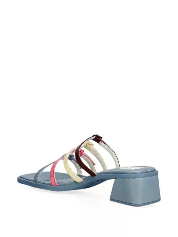 Camper Twins Block-heel Sandals With Buckle Straps