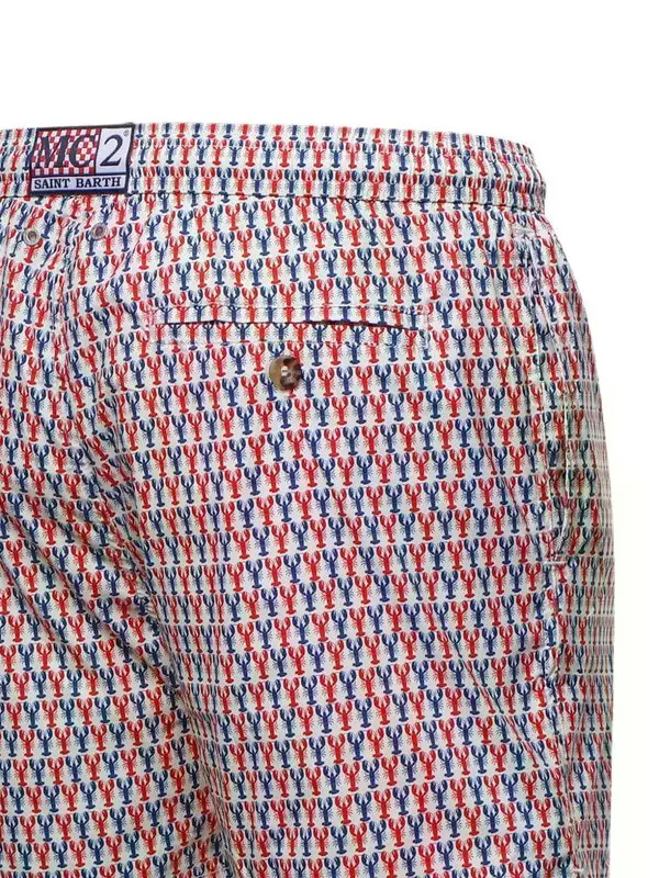 MC2 SAINT BARTH Lobster Print Swim Shorts