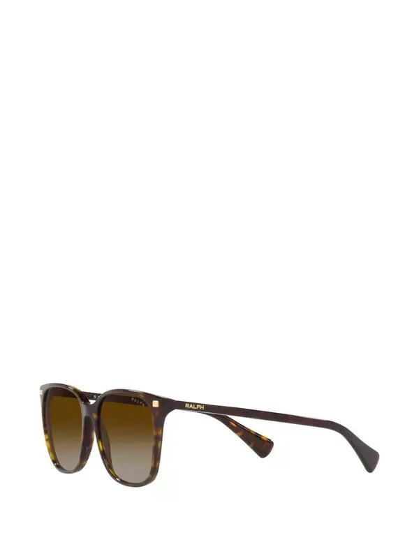 POLO RALPH LAUREN EYEWEAR Tortoiseshell-effect Rectangle Sunglasses