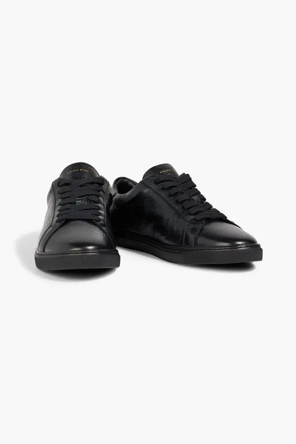 ANINE BING Liane Pebbledleather Sneakers