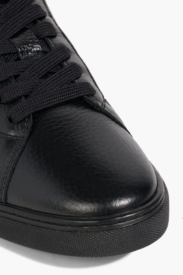 ANINE BING Liane Pebbledleather Sneakers