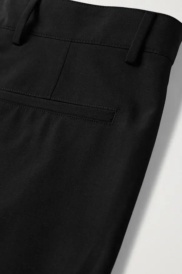 Acne Studios Pilos Slimfit Straightleg Crepe Pants
