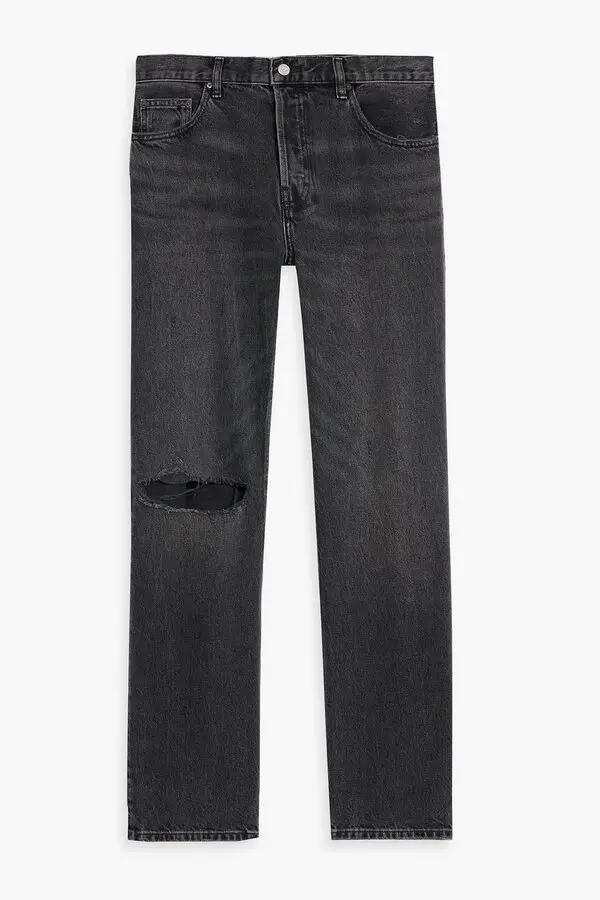 FRAME Relaxed Fit Denim Jeans - Charcoal