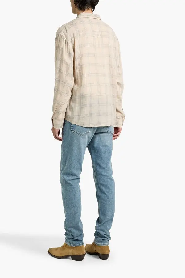 FRAME Checked Flannel Shirt