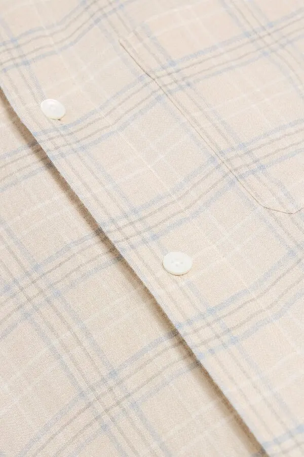 FRAME Checked Flannel Shirt