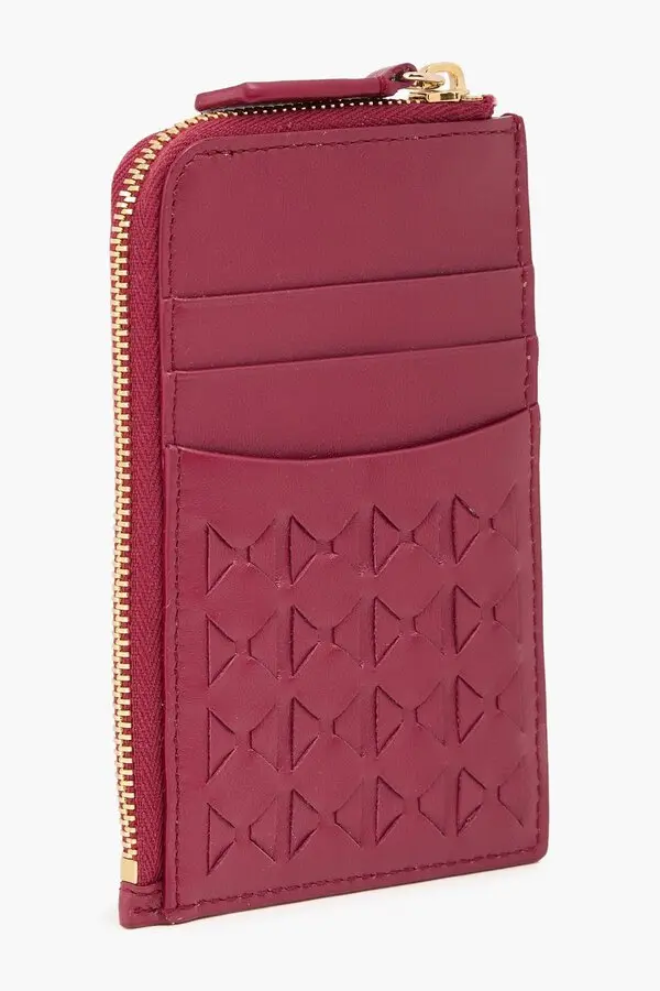 SERAPIAN Woven Leather Cardholder