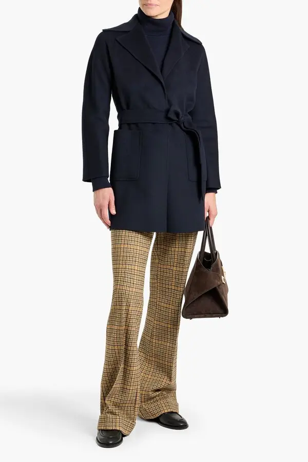 Max Mara Wool, Silk And Cashmere Felt Jacket