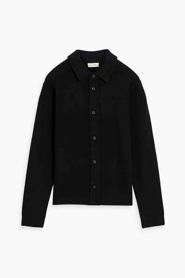 FRAME Cashmere Cardigan - Black