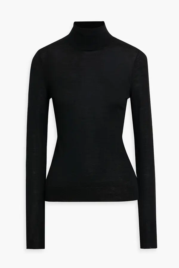 FRAME Wool Turtleneck Top