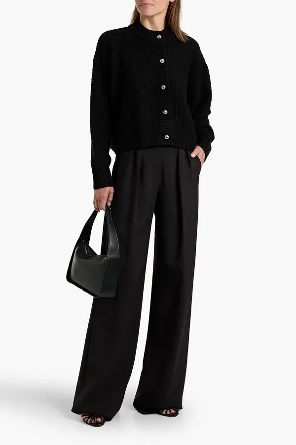 FRAME Femme Wool And Cashmere Blend Cardigan