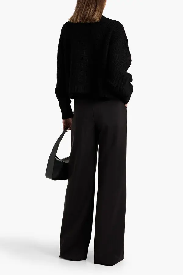 FRAME Femme Wool And Cashmere Blend Cardigan