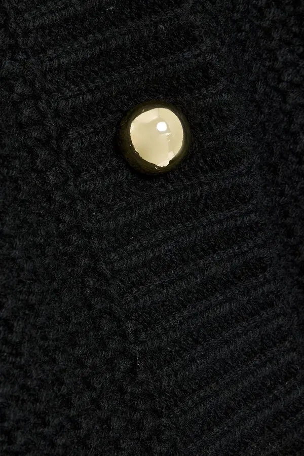 FRAME Femme Wool And Cashmere Blend Cardigan