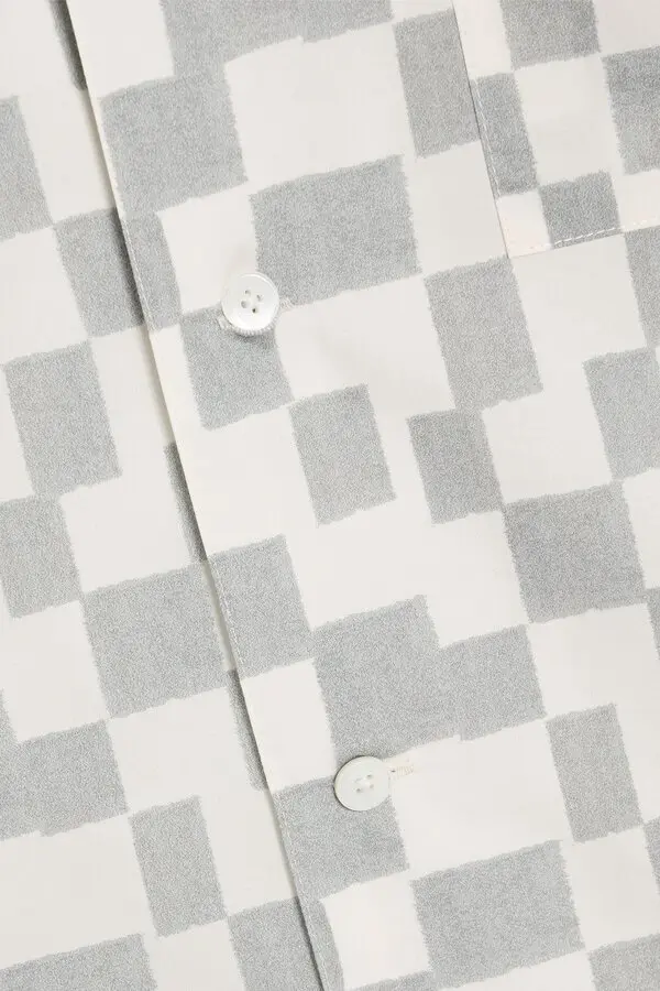 FRAME Checked Lyocell And Cottonblend Shirt