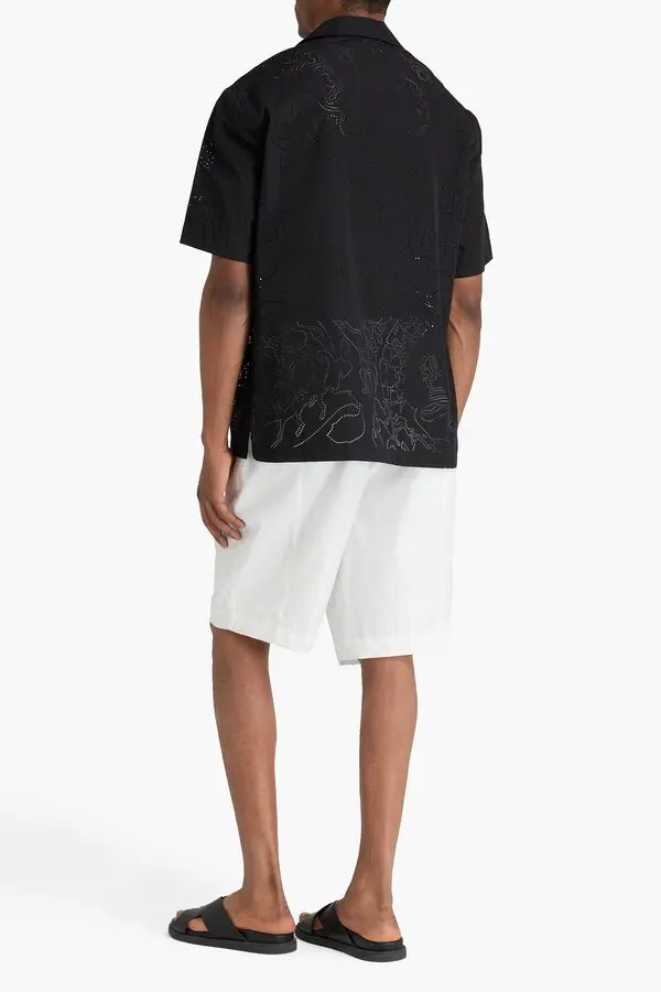Versace Broderie Anglaise Shirt