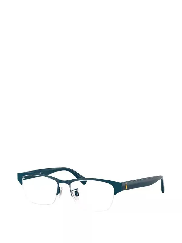 Polo Ralph Lauren Half Rim Eyeglasses - Blue