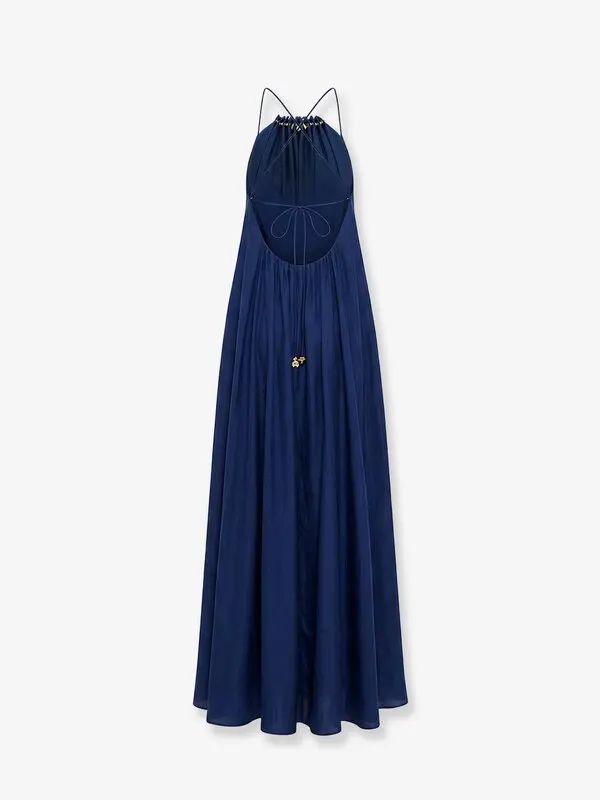 Zimmermann Aster Long Silk Dress